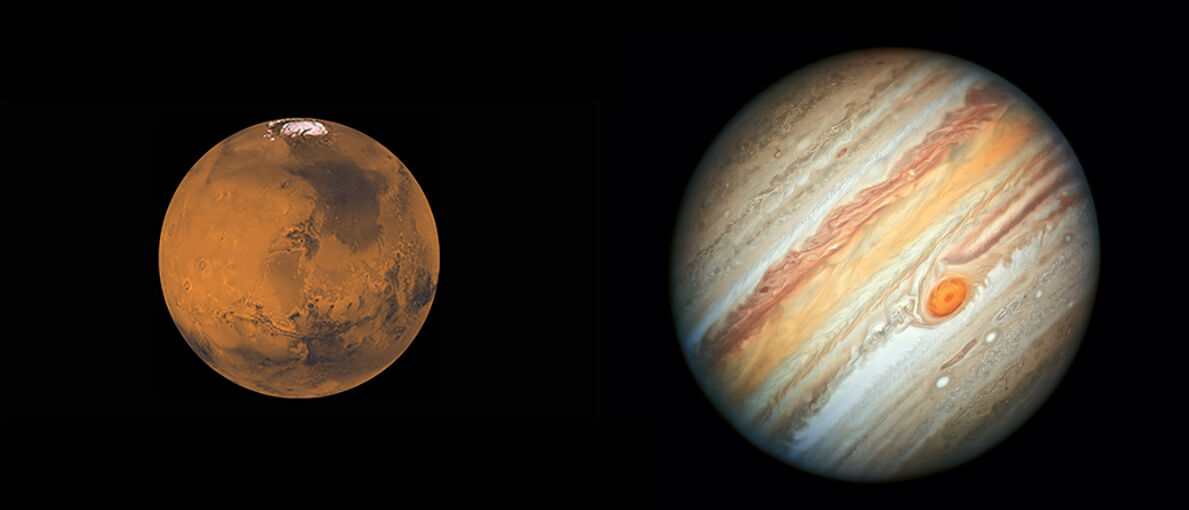 Liberty Science Center :: Wake up early Friday morning to see Mars and ...