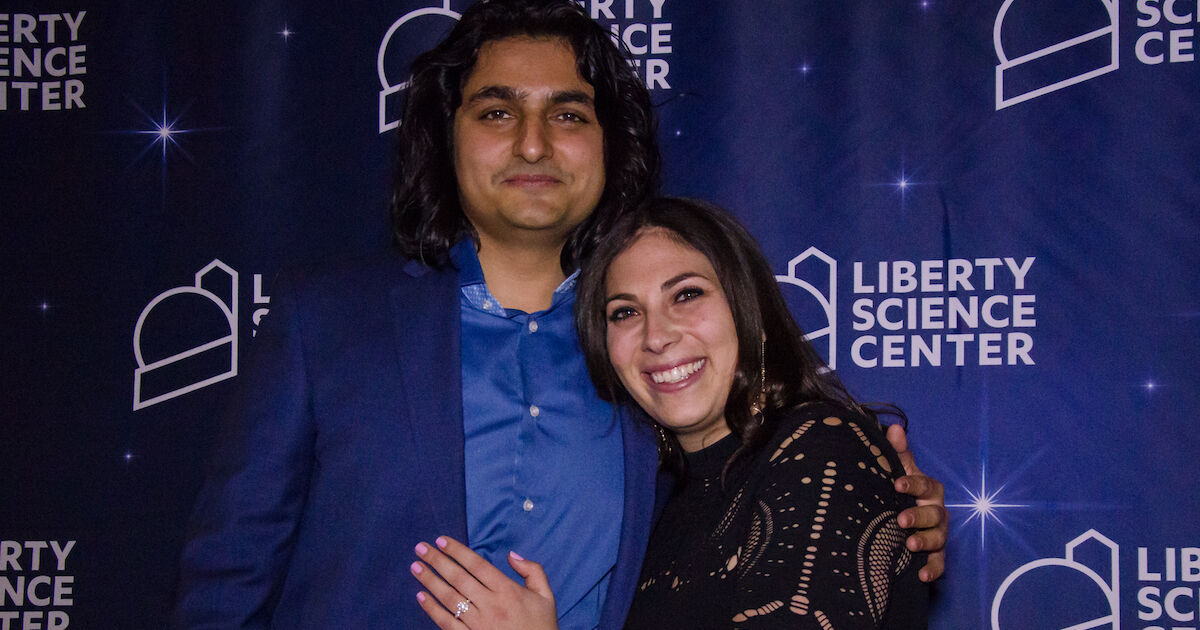 Liberty Science Center :: A couple got engaged in the Jennifer Chalsty ...