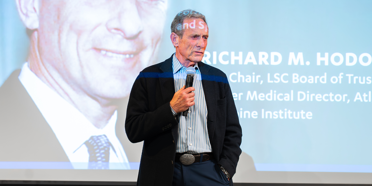 Liberty Science Center :: LSC honors Dr. Richard Hodosh for his work ...