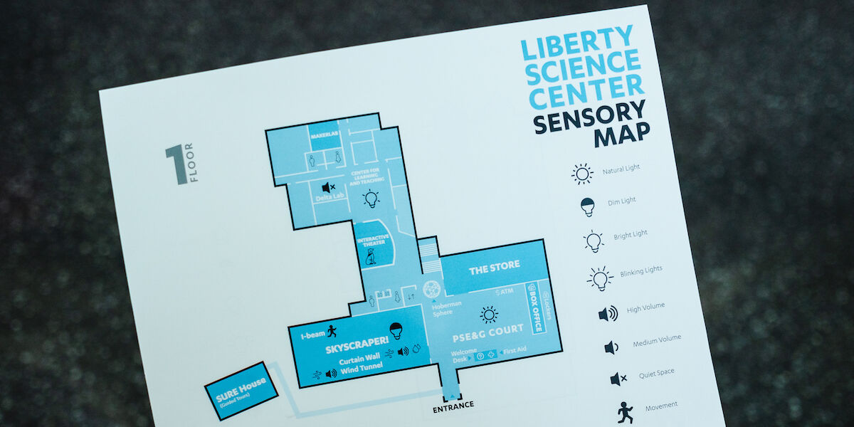 Liberty Science Center :: LSC debuts new Sensory Map just in time for ...