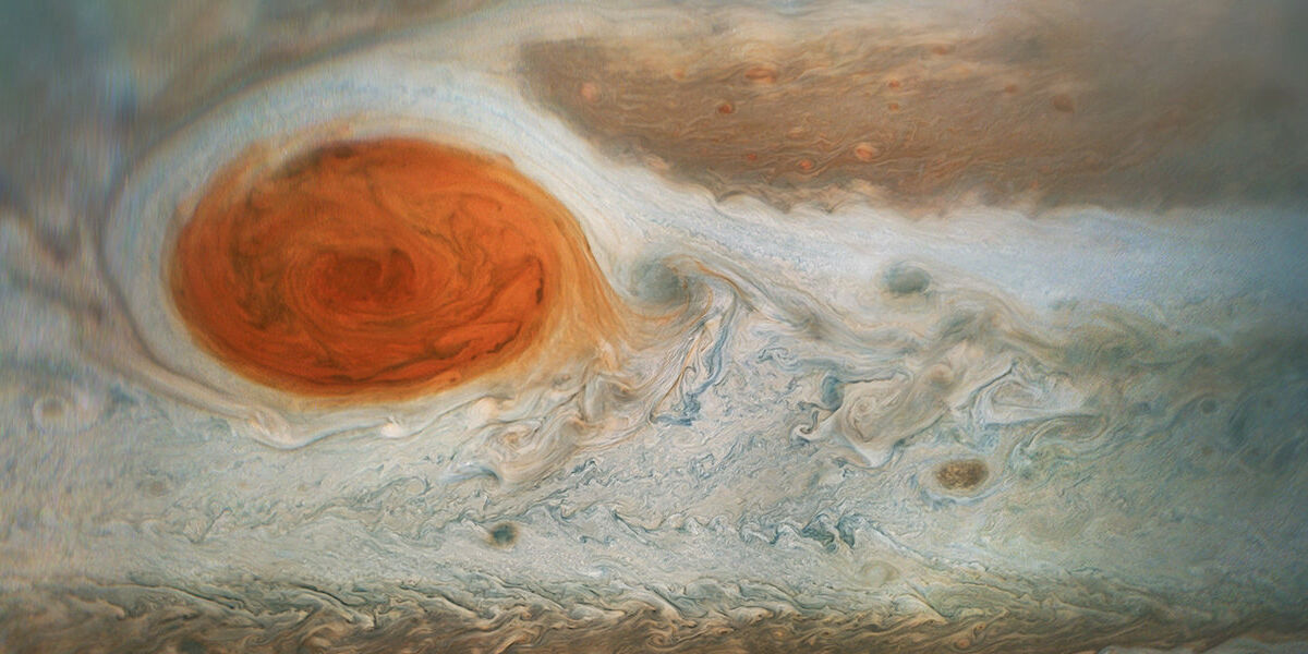 Liberty Science Center :: New image of Jupiter's red spot featured in ...