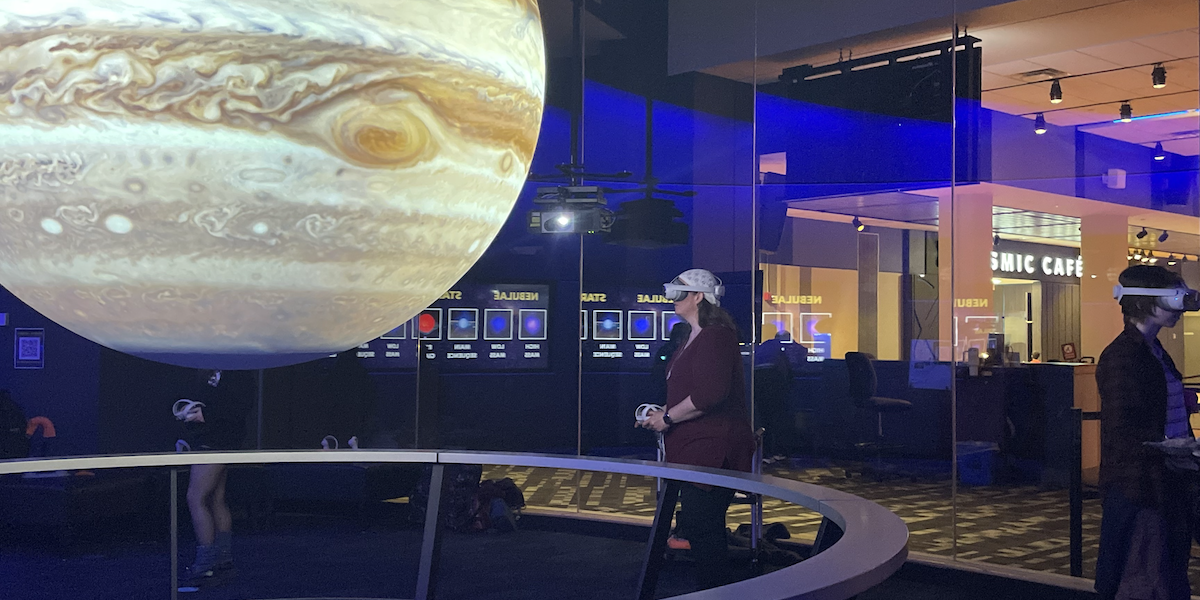 Liberty Science Center :: LSC guests build a VR galaxy via astronomy ...