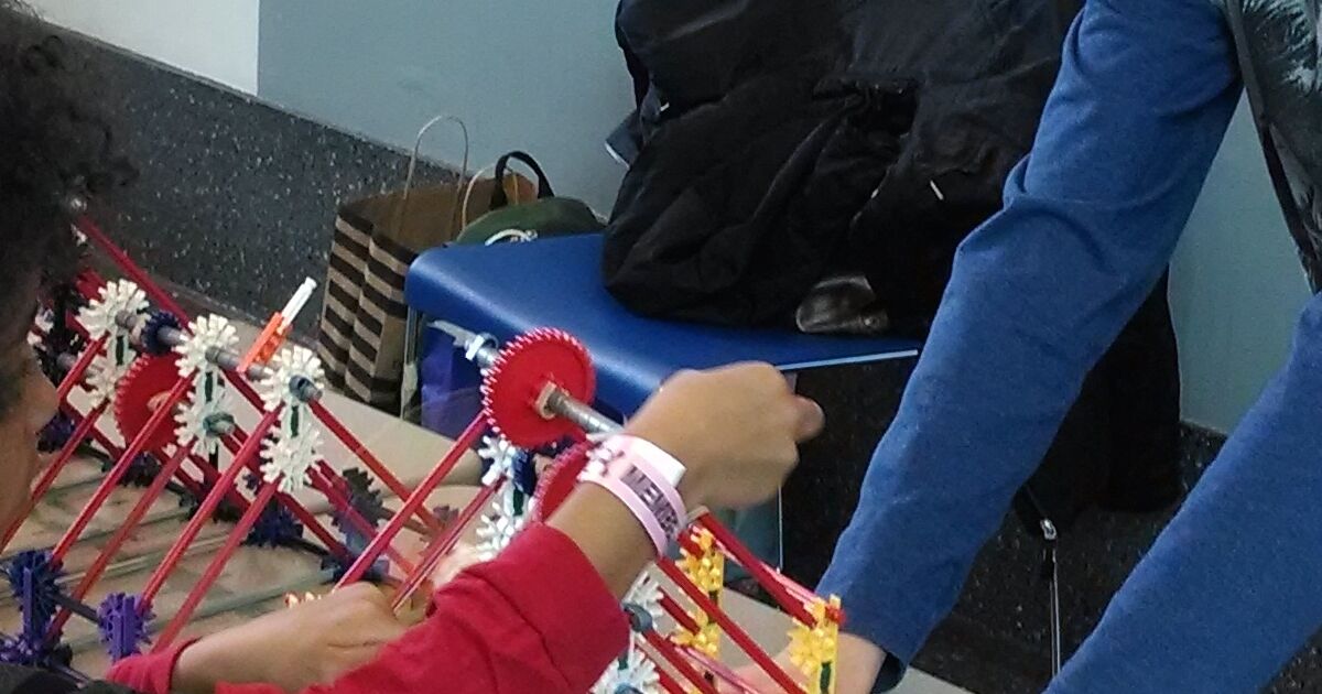 Liberty Science Center :: Engineers Week and K'nex get kids excited ...